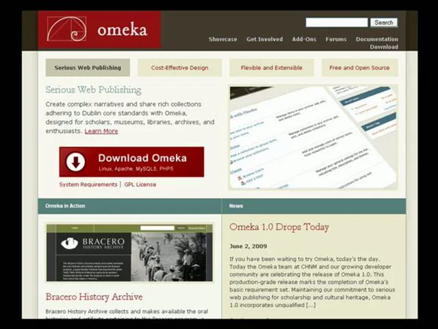 What Is Omeka on Vimeo