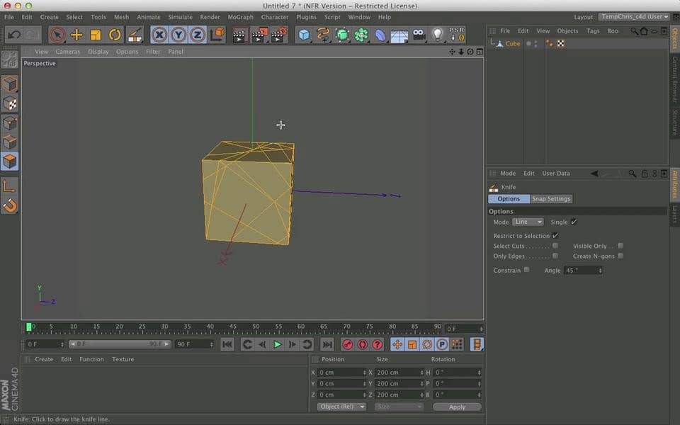 Explode with Cloth on Vimeo