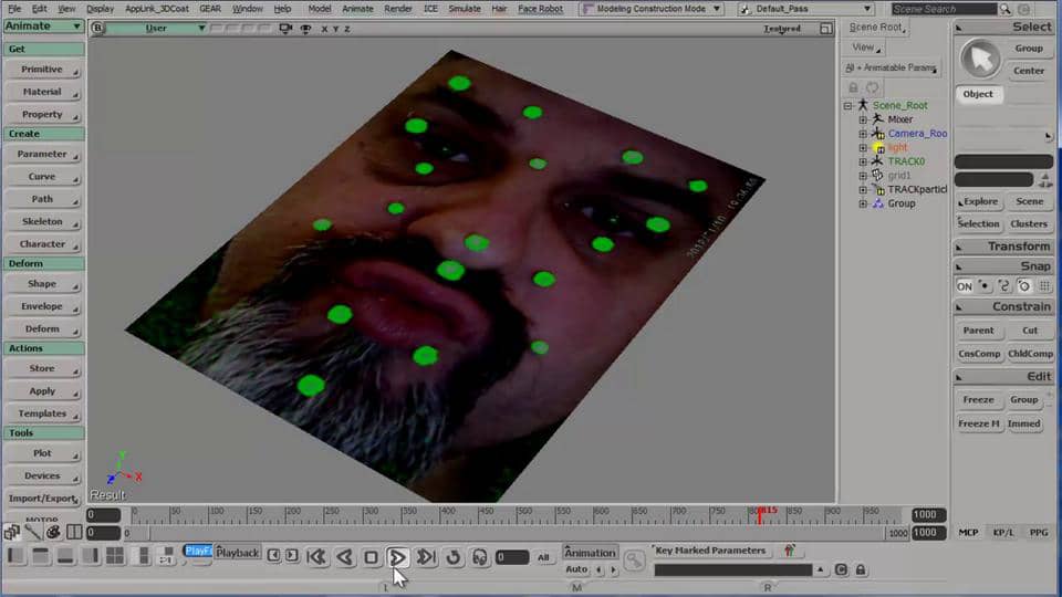 2d Face Tracking on Vimeo