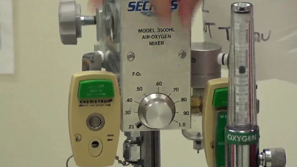 High Flow Nasal Cannula Set Up