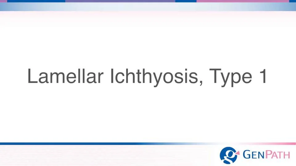 Lamellar Ichthyosis, Type 1 - Lamellar Ichthyosis, Type 1 on Vimeo