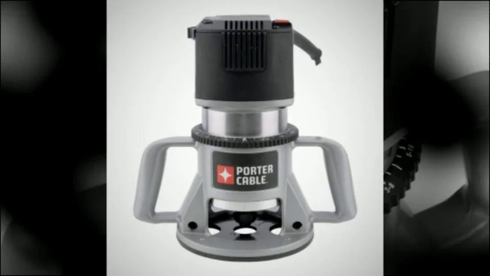 Porter-Cable 7518 Speedmatic Wood Router Review on Vimeo