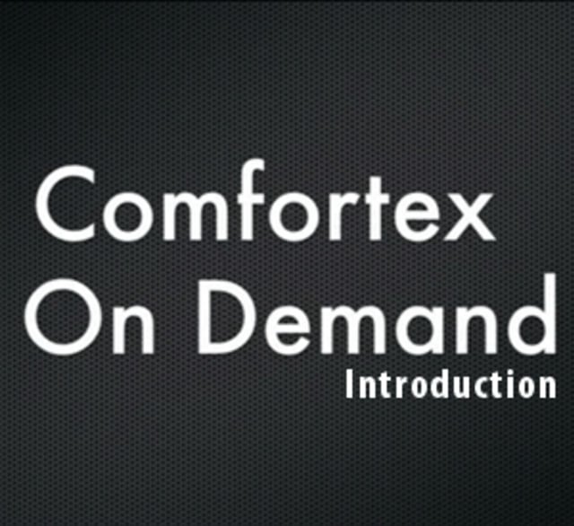 Comfortex On Demand Videos on Vimeo
