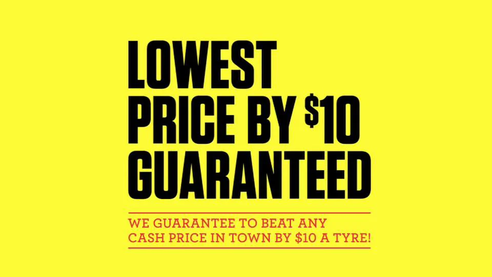 Tony's Tyre Service Lowest Price Guarantee - BDS-015-6808-B Tony's Tyre ...
