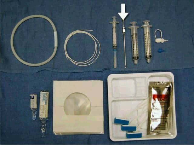 Lumbar Spinal Drain Insertion on Vimeo