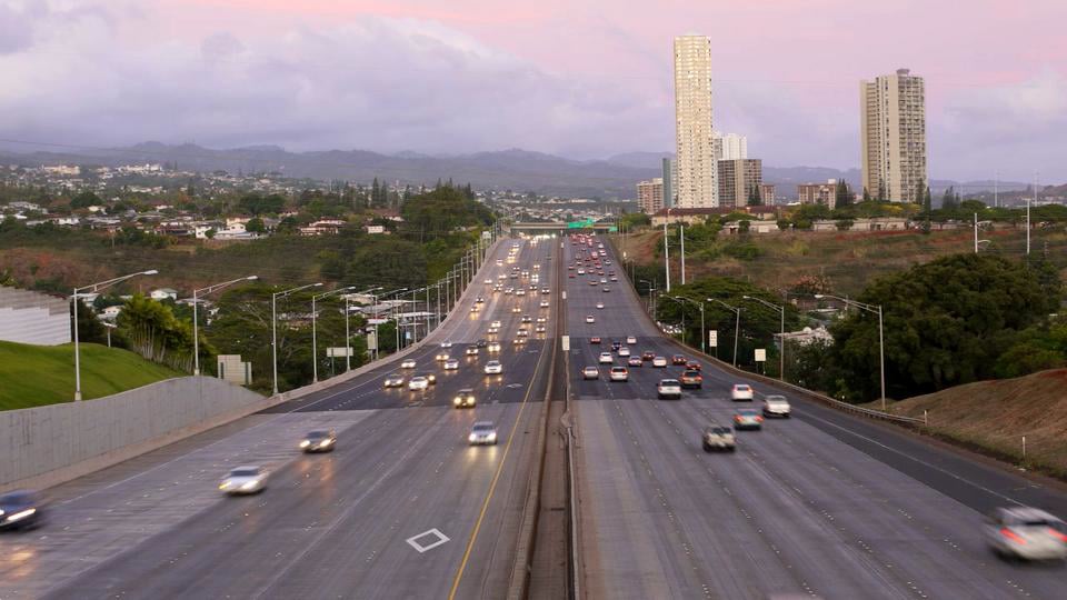 H1 Traffic Time-Lapse - Oahu, Hawaii on Vimeo
