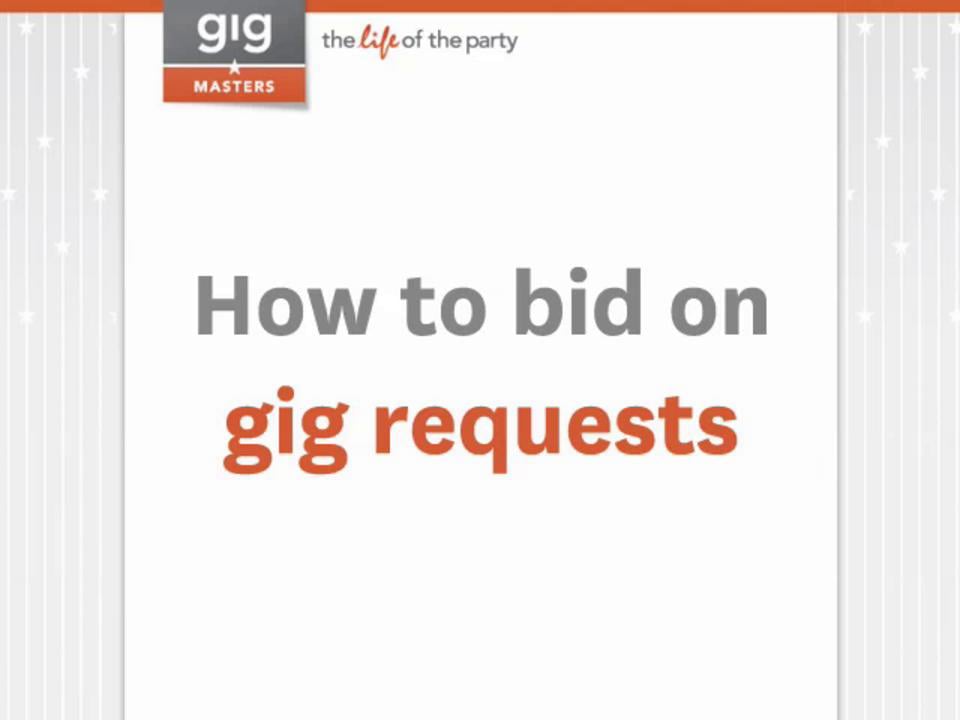 How to Bid on Gig Requests on Vimeo