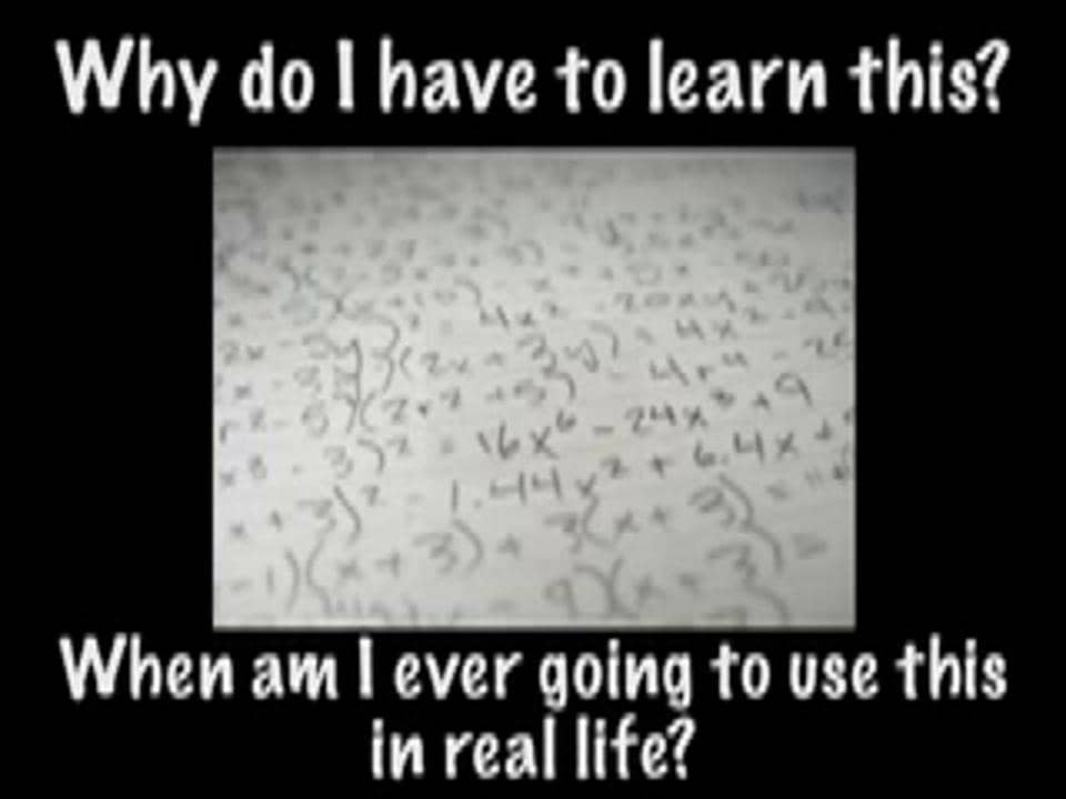 Real Life Math on Vimeo