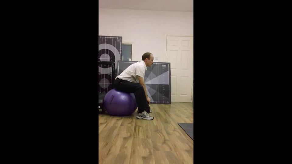 Balance Ball Reach with Extension on Vimeo