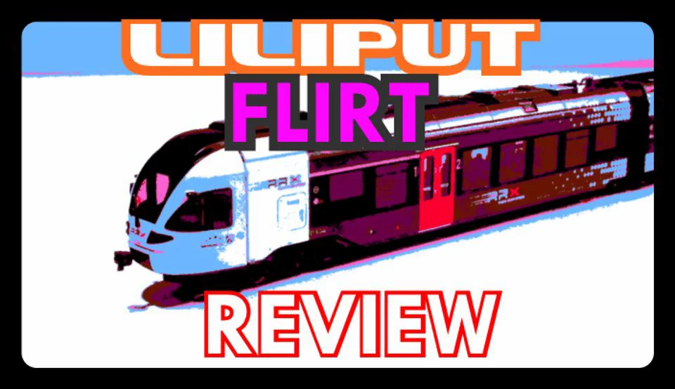 Liliput Eurobahn RRX FLIRT Review with DCC install in N Scale