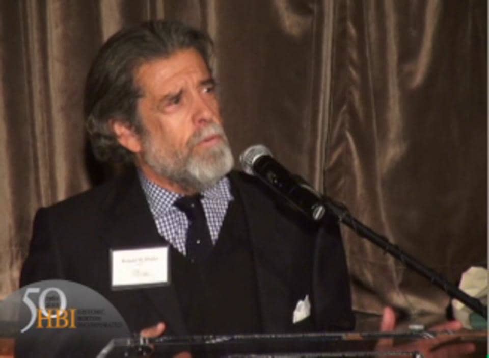 Ronald Druker at HBI 50th Celebration at Fenway Park on Vimeo