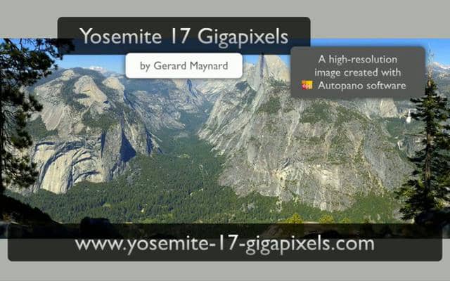 Yosemite 17 Gigapixels on Vimeo