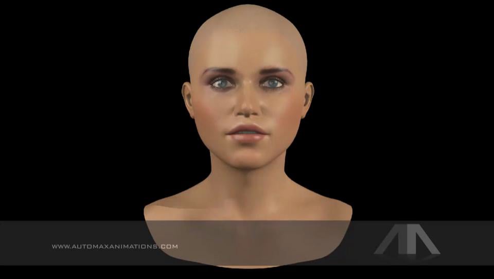 3D Human Head Turn Animations For Medical Science Project on Vimeo