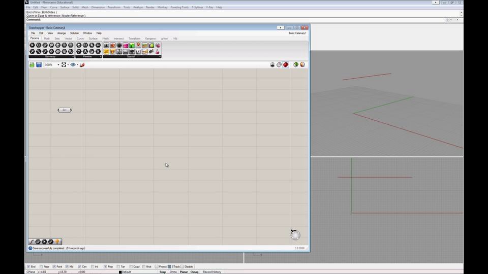 Kangaroo Basic Catenary System on Vimeo