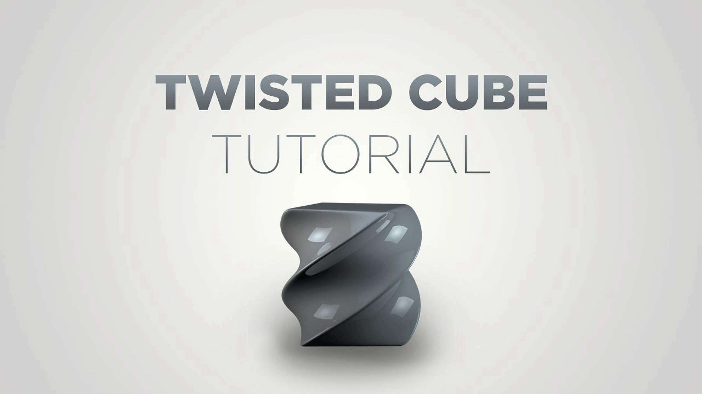Twisted Cube [Tutorial] - GFX Buddy