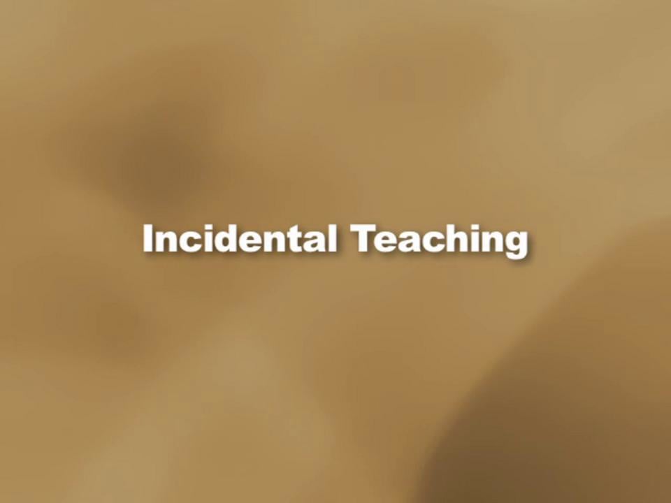 ABA Autism Intervention Training - Chapter 5 - Incidental Teaching on Vimeo