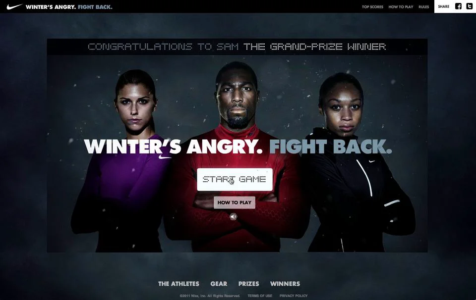 Nike Winter Campaign