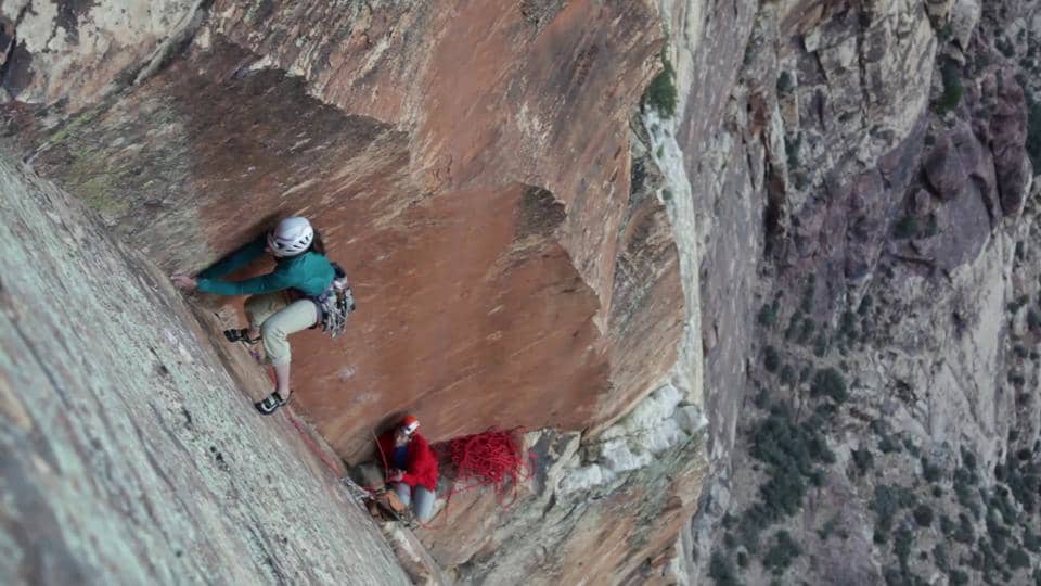 Climbing Rainbow Wall, Red Rocks -- The Classics on Vimeo
