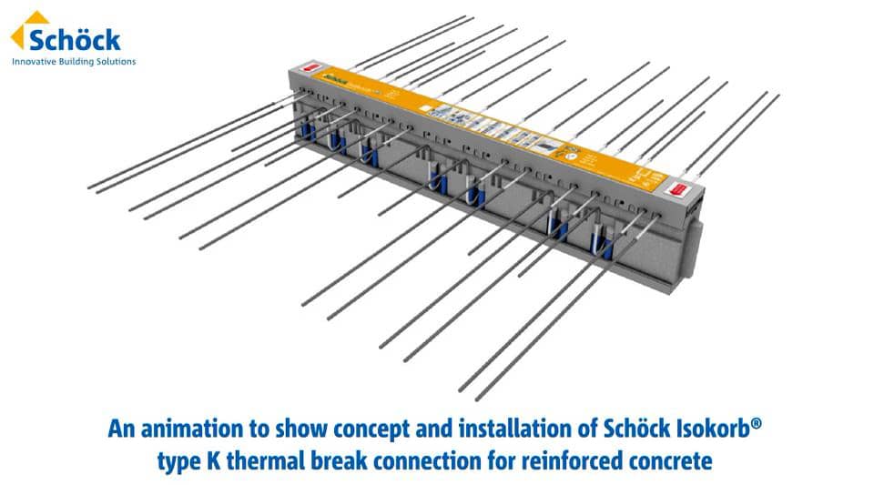 Schöck Isokorb Type K on Vimeo