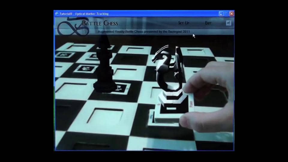 Augmented Reality Battle Chess on Vimeo