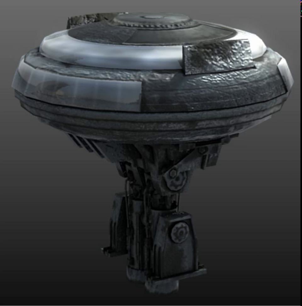 Matrix Ship Hover Pad low poly rebuild on Vimeo