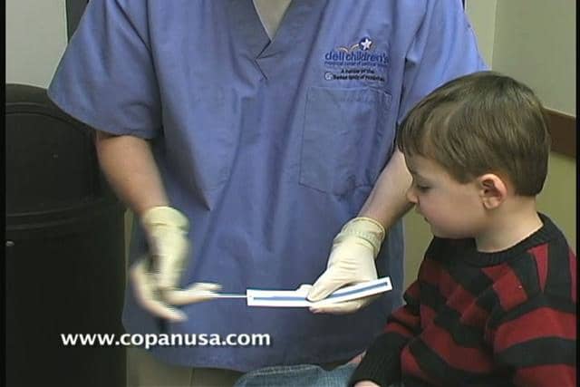 Dr. Bonner Pediatric Nasopharyngeal Sample Collection with COPAN ...