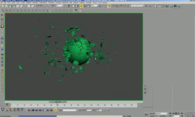 At Work with 3ds max and Thinking Particles - exploding a planet on Vimeo