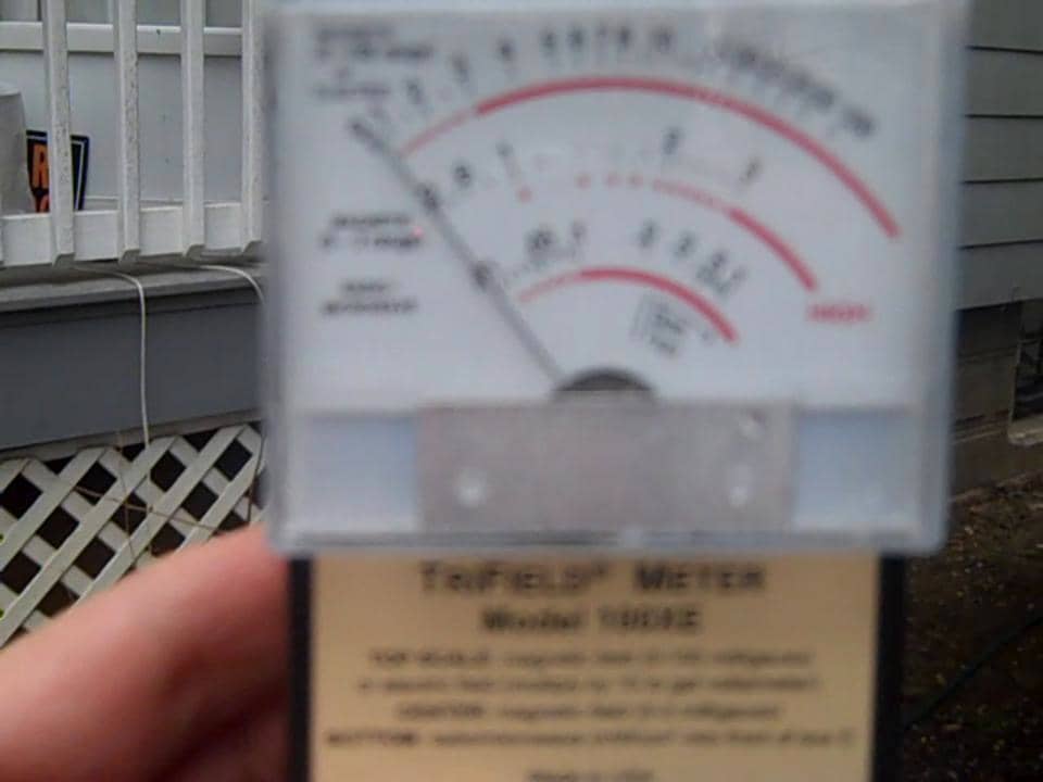 Washington, DC PEPCO Smart Meter Going Haywire - (Measured by Trifield ...
