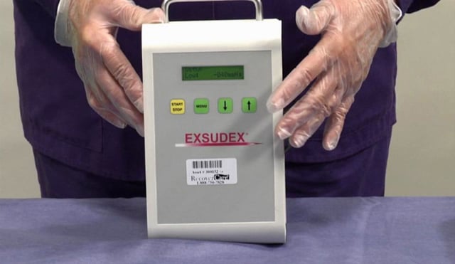 Exsudex Negative Pressure Wound Therapy on Vimeo