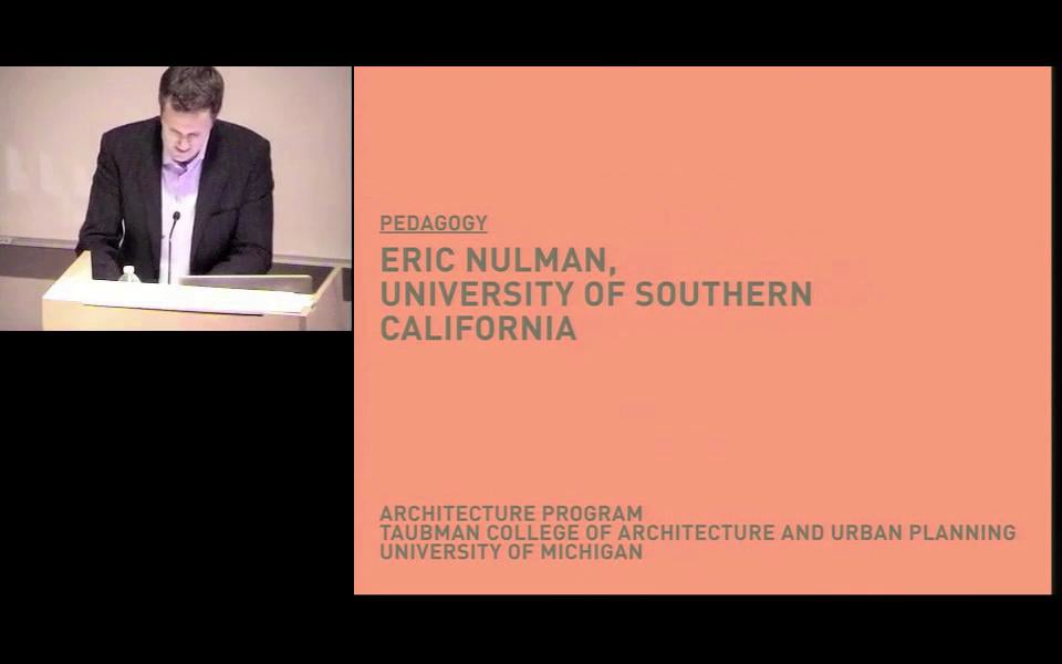 Eric Nulman, University of Southern California on Vimeo