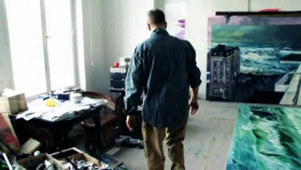 Rainer Fetting im Atelier / Rainer Fetting in his studio on Vimeo