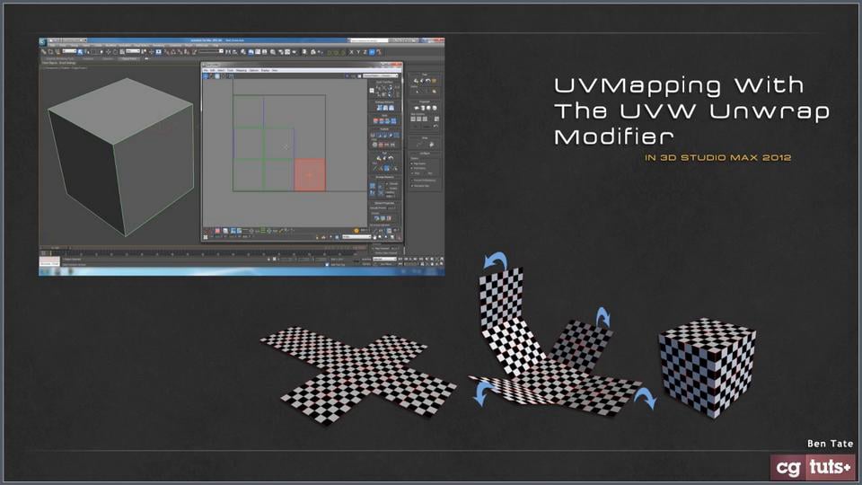 An Introduction To UVMapping In 3d Studio Max Using The Unwrap UVW Modifier on Vimeo