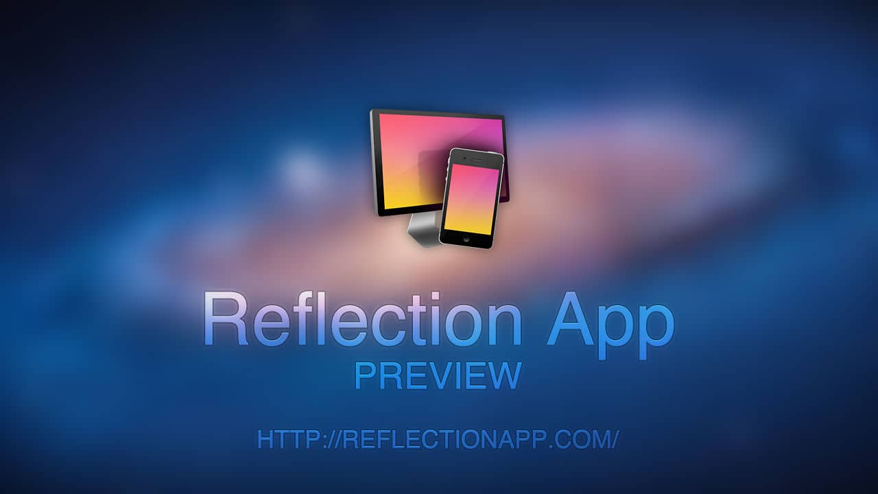 Reflection App Preview on Vimeo