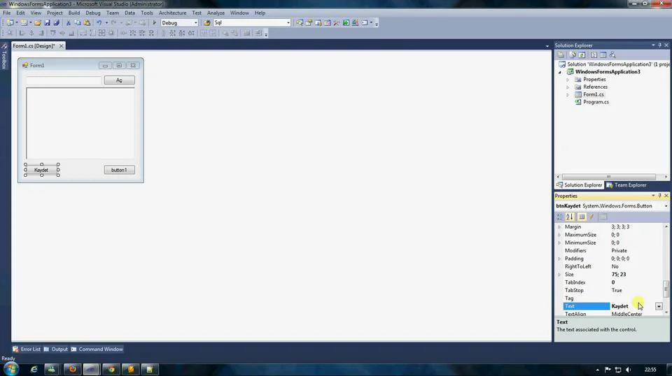 C# StreamReader ve StreamWriter Kullanımı