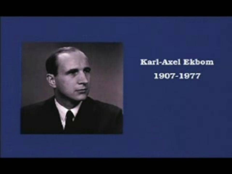 Dr. Karl Ekbom Jr on Vimeo