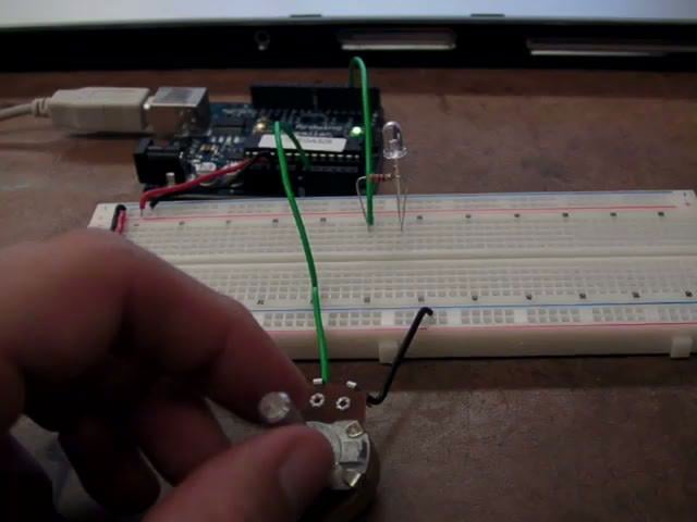 Pcomp w2 - Potentiometer on Vimeo