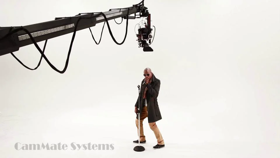 CamMate Telescopic Camera Crane on the Set