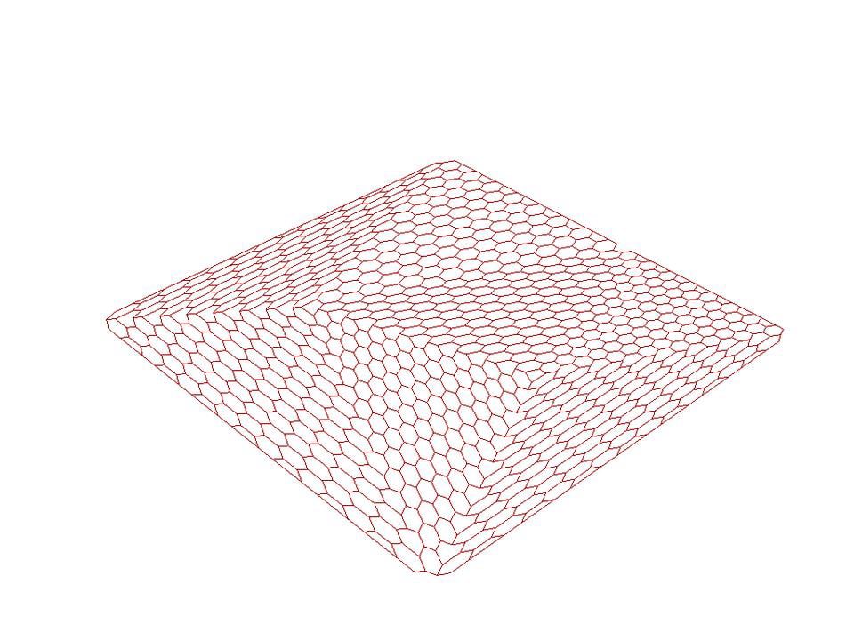 Hex Mesh Form-Finding Model on Vimeo