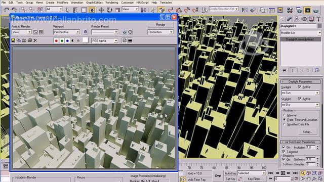 Tutorial 3ds Max - Mental Ray - Plugin Greeble: Paisagens urbanas on Vimeo