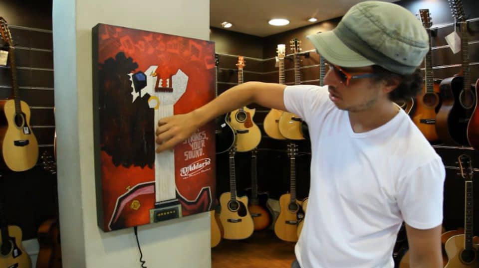 D'Addario // interactive poster // campaign on Vimeo