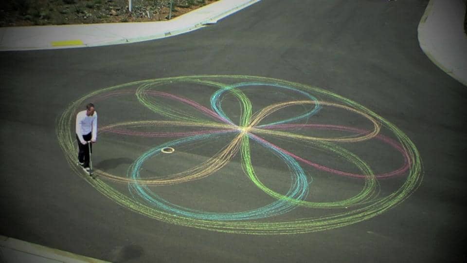 Chalktrail - miles of creative colorful fun! on Vimeo