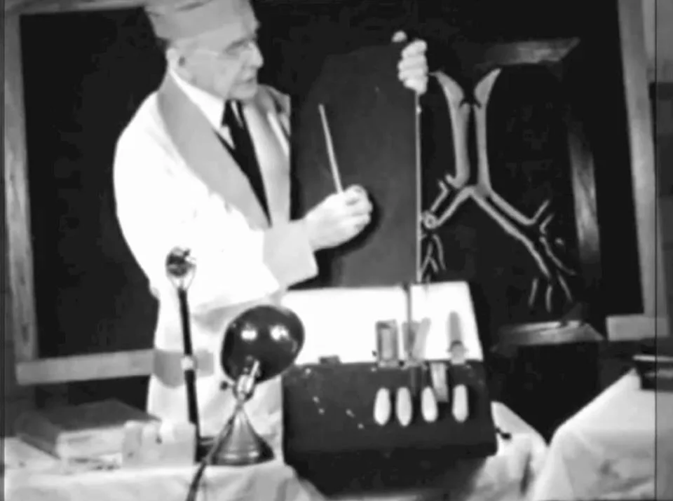 Chevalier Jackson Endoscopy Lecture, circa 1945 on Vimeo
