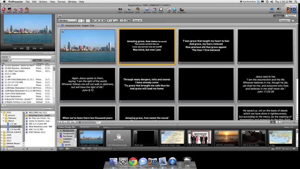 Videos & Backgrounds in ProPresenter on Vimeo