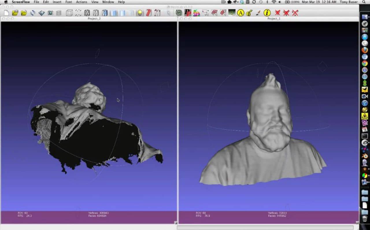 3D Scan Cleanup on Vimeo