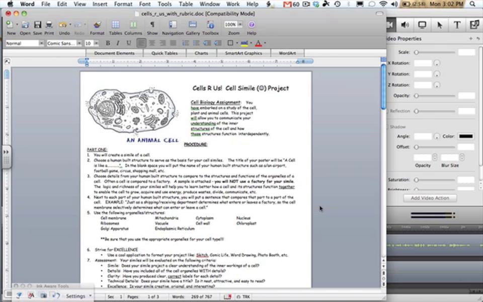 Cell Simile Project on Vimeo
