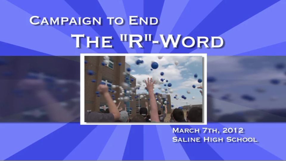 Campaign to end the "R" Word on Vimeo