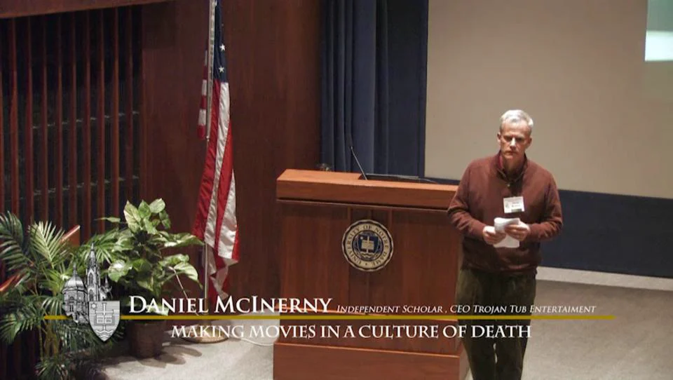 Making Movies in a Culture of Death a lecture by Daniel McInerny on Vimeo