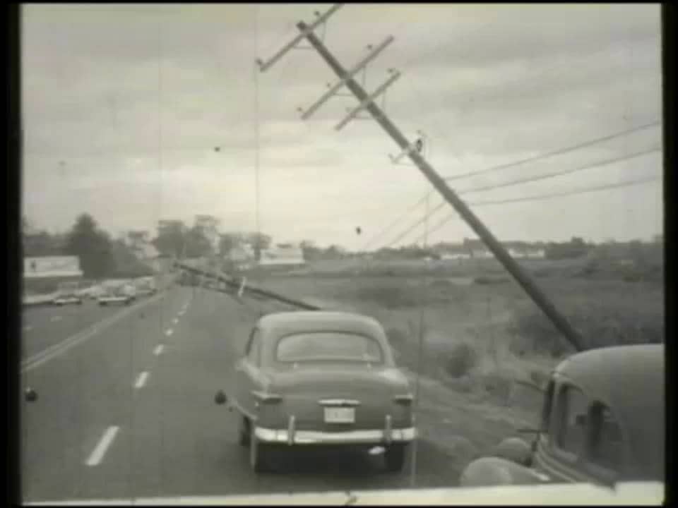 Hurricanes Carol and Edna in Maine, 1954 on Vimeo