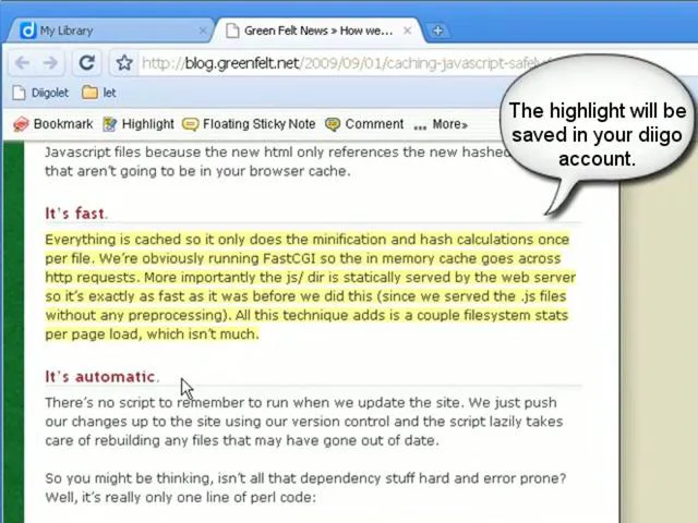 How to use diigolet on Vimeo
