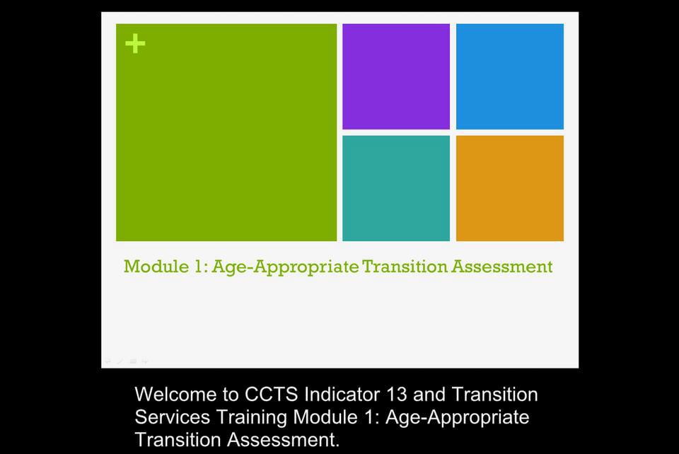 Module 1: Age Appropriate Transition Assessment